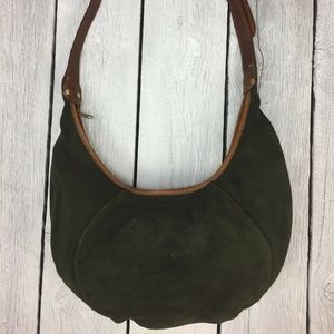 Vintage G.H. Bass & Co. | Bags | Vintage Gh Bass Co Green Suede Leather ...